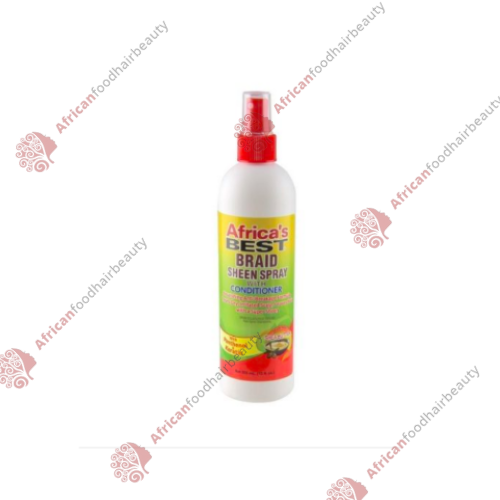 Africa's Best Braid Sheen Spray 12oz – africanfoodhairandbeauty