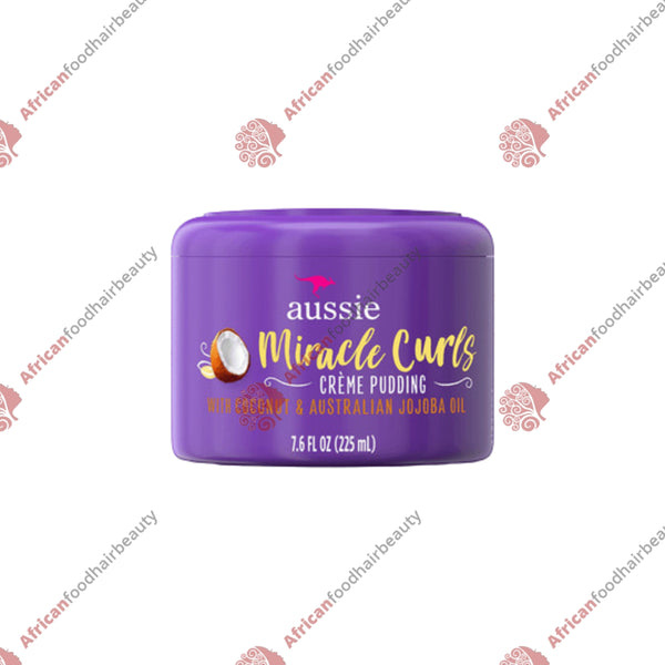 Aussie Miracle Curls Creme Pudding 7.6oz | Africanfoodhairbeauty ...