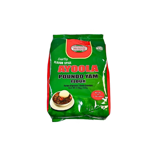 Ayoola Foods Poundo Yam Flour 1.8kg | Africanfoodhairbeauty