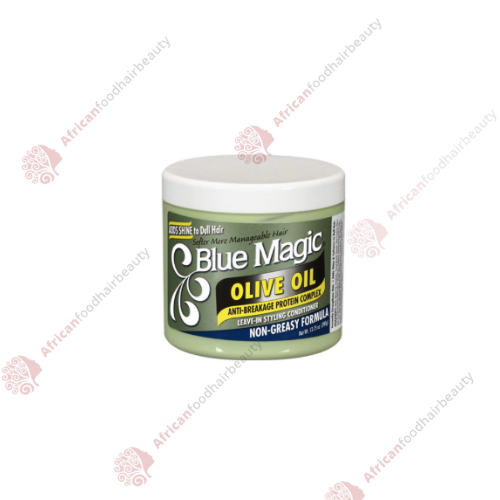 Blue Magic Olive Oil Anti-Breakage Leave-in Styling Conditioner 13.75o ...