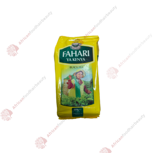 Fahari Ya Kenya Black Tea (loose tea) 500g – African Food Hair and ...