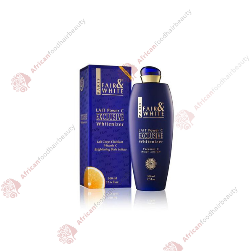 Fair & White Exclusive Body Lotion with Vitamin C 500ml ...
