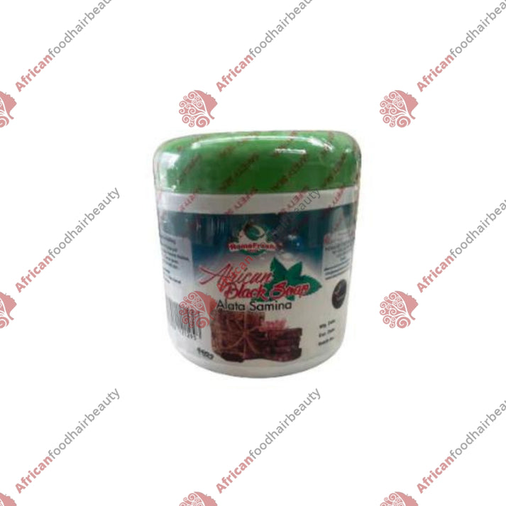 Homefresh African black soap alata samina 440g | Africanfoodhairbeauty
