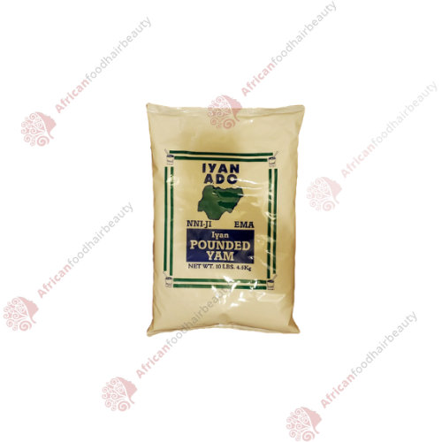 Iyan ado pounded yam 4.5kg – africanfoodhairandbeauty