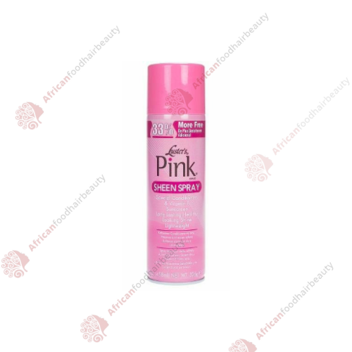 Luster's Pink Sheen Spray 15.5oz – africanfoodhairandbeauty