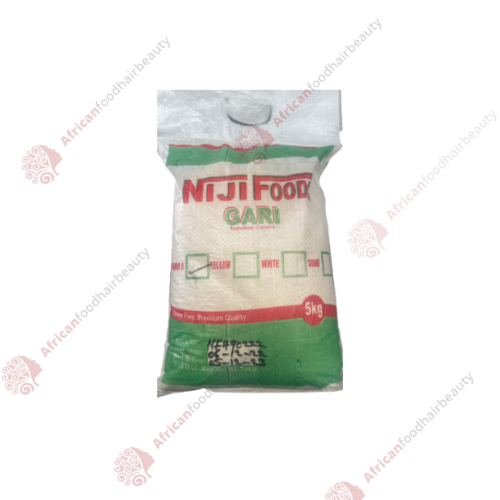 Niji foods gari 5kg – africanfoodhairandbeauty