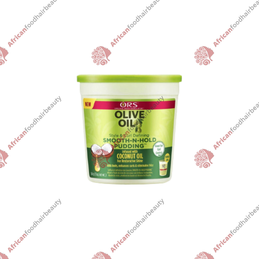 ORS Olive Oil Smooth-N-Hold Pudding 13oz | Africanfoodhairbeauty