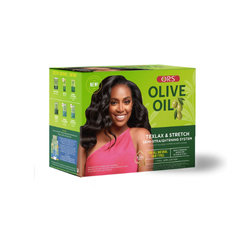 ORS Olive Oil TexLax & Stretch Semi- Straightening | africanfoodhair