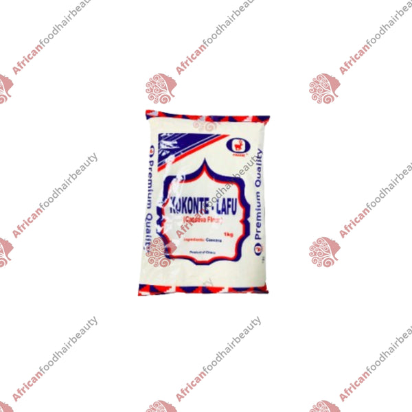 Praise Kokonte-Lafu Cassava Flour 1kg | African Food Hair and Beauty