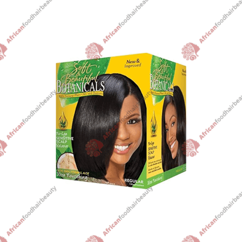 Soft & Beautiful Botanicals No-Lye Sensitive Scalp Relaxer Regular