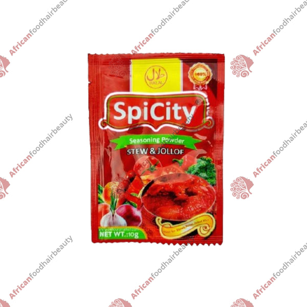 SpiCity Seasoning Powder 10g | African Food Hair and Beauty