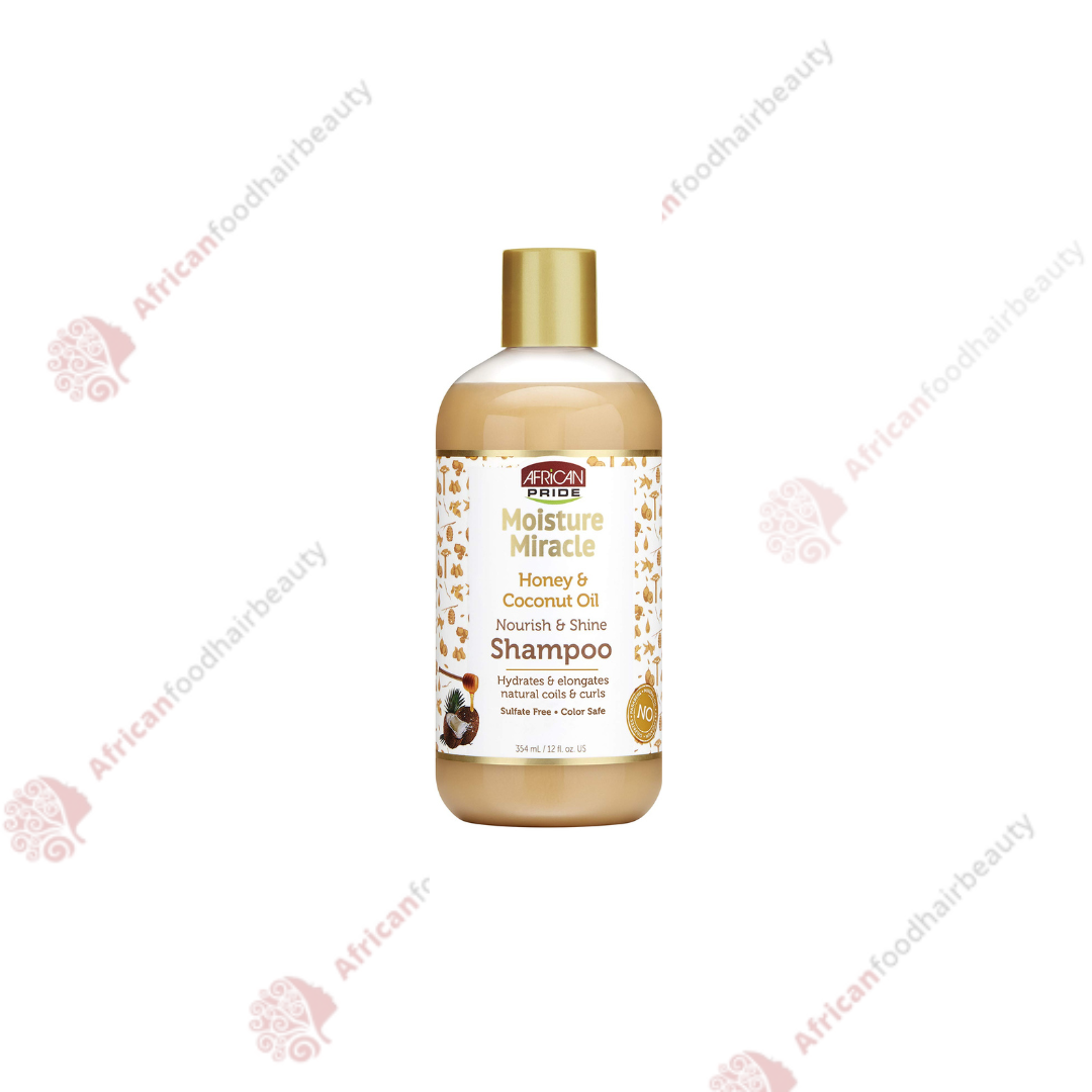 African Pride Moisture Miracle Shampoo 16oz – africanfoodhairandbeauty