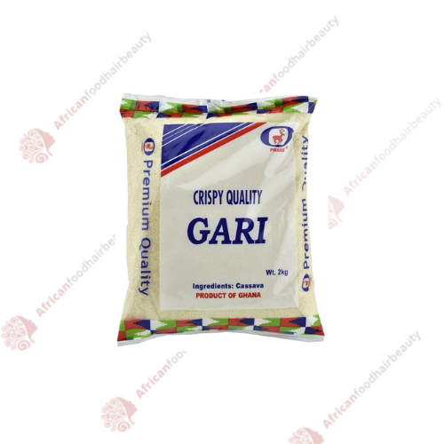 Praise Crispy Gari 2kg – africanfoodhairandbeauty